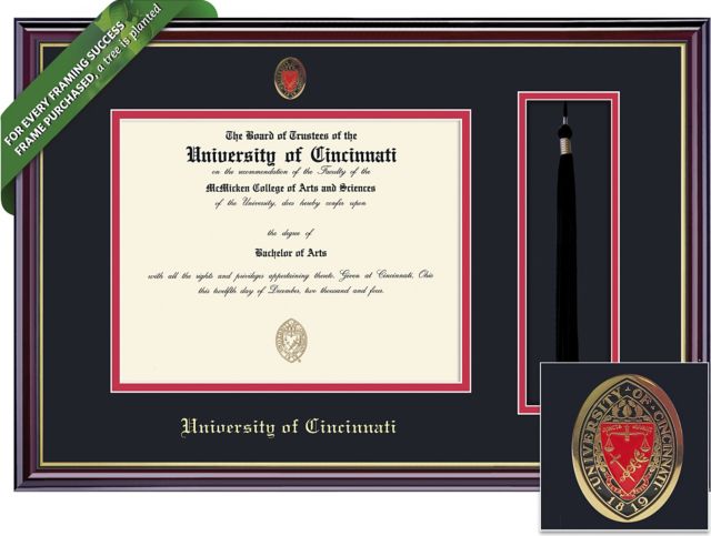 University of Cincinnati Diploma Frames | Picture Frames