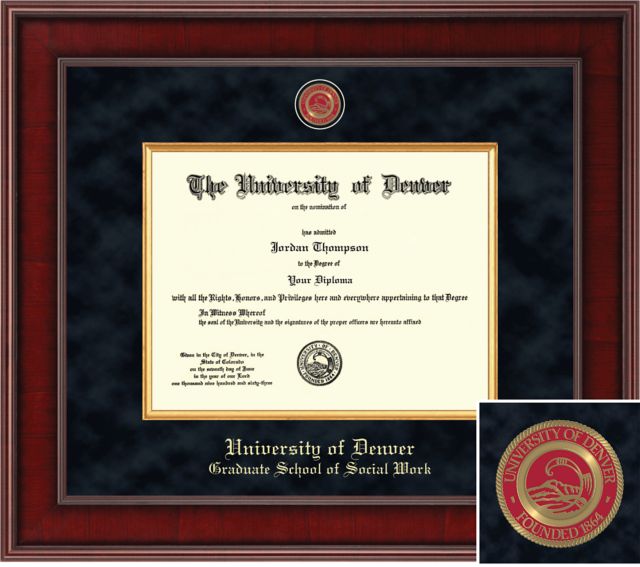 Master Degree Diploma In Social Work Church Hill Classics Presidential