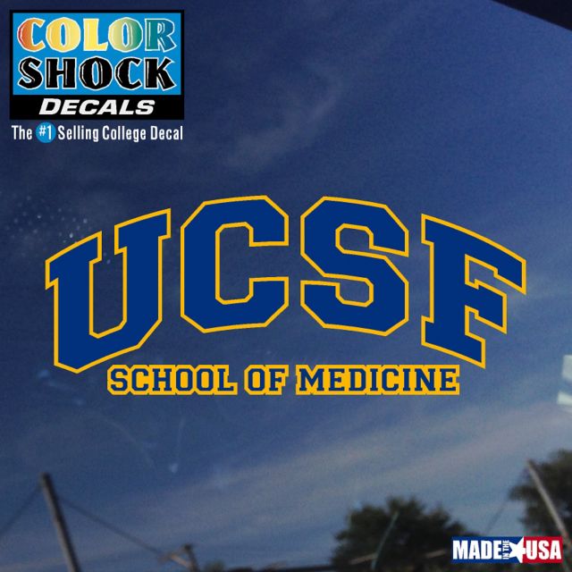 University of California San Francisco School of Medicine Decal ...