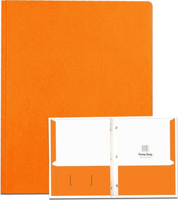 Plastic Folder With Prongs