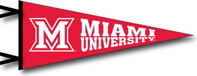 Miami University RedHawks 12'' x 30'' Pennant | Miami University