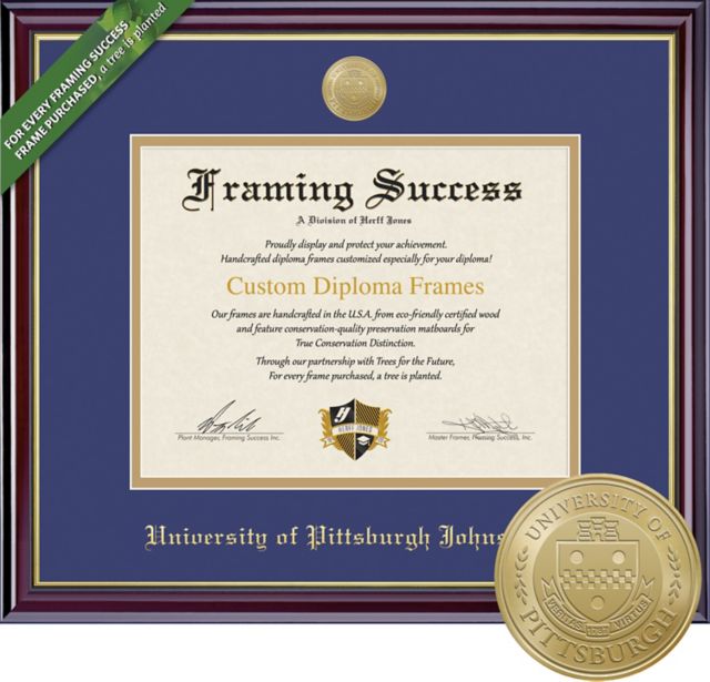 University Of Pittsburgh Diploma Frame Missouri State University