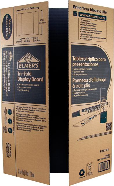 Cardboard Display Boards Project Size