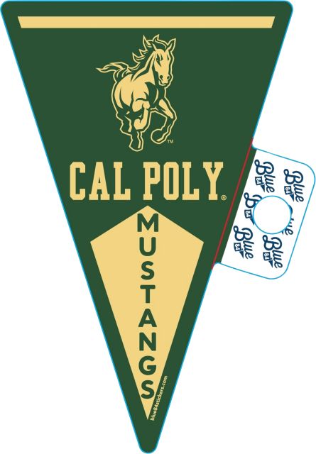 Cal Poly Mustangs Pennant