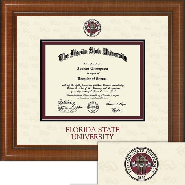 FSU Diploma Frames | Shop Florida State Picture Frames