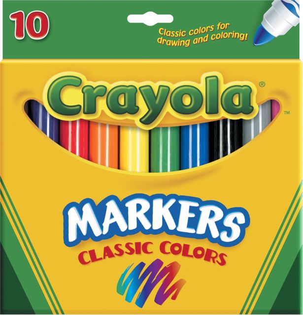 Crayola Markers Clipart