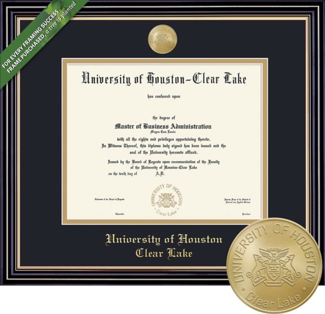 University Of Houston Diploma Frame
