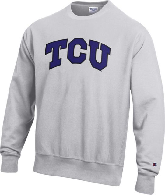Beautiful 80s Vintage TCU Crewneck With Striped Paneling And Satin ...