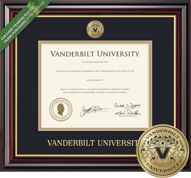 Vanderbilt College Diploma