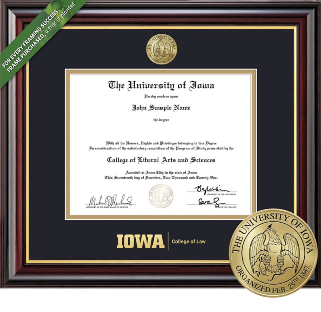 Iowa College Diploma Template