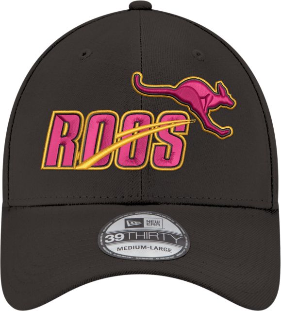 Austin College Roos Logo Austin College Roos Baseball Hat Red Gold