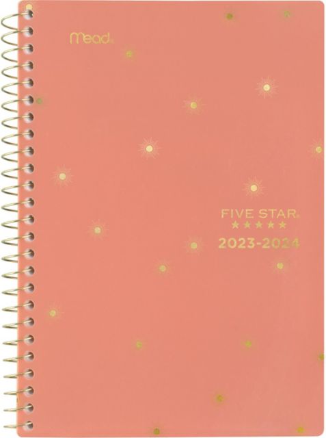 Gold 5 Star Notebook