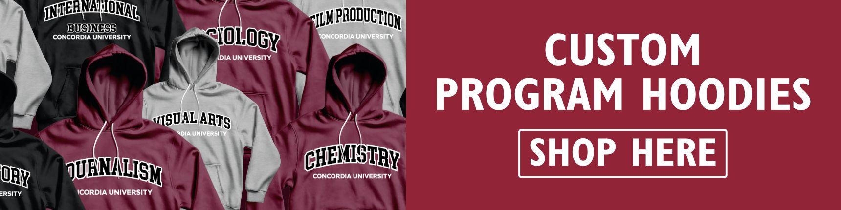 Official Université Concordia Apparel, Merchandise & Gifts