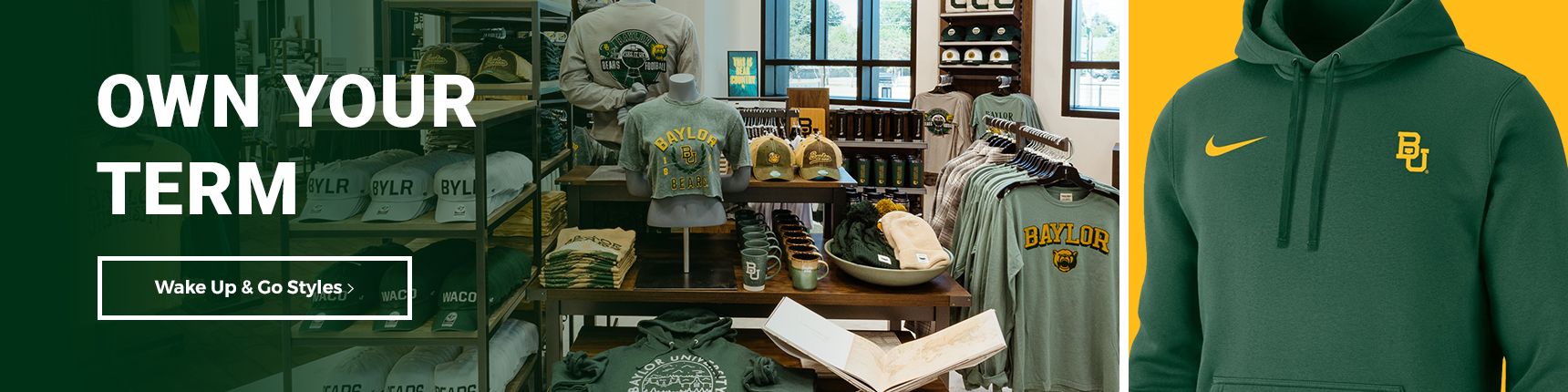 Official Baylor Bookstore Apparel, Merchandise & Gifts