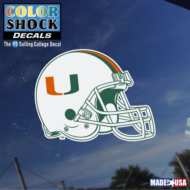 University Of Miami Football Helmet Logo