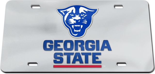 Georgia State License Plate
