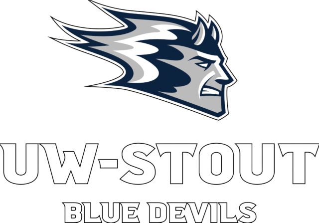 University Of Wisconsin Stout Logo UW Stout Blue Devil Football