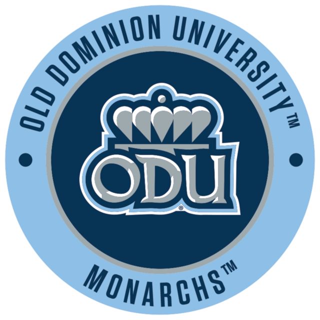 Odu Monarchs Logo Old Dominion Monarchs Vive La Fete Script V1 Gray