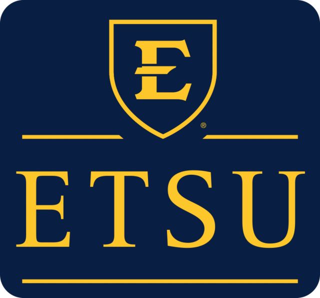 Etsu Logo East Tennessee State Shape Cut Logo With Header Card