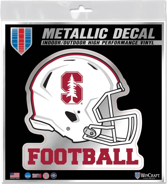 Stanford Football Helmet Stickers