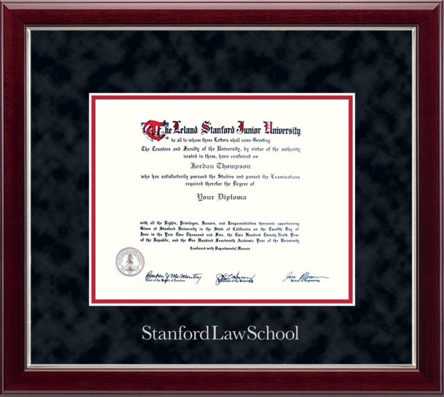 Stanford Law Diploma