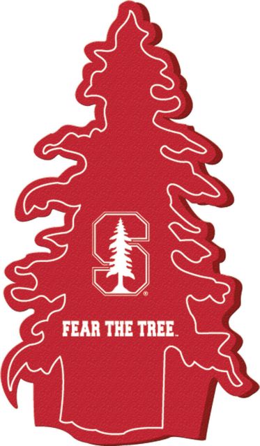 Stanford Tree Logo Stanford University Cardinal Logo Red Outlned