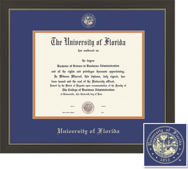 University of Florida Diploma Frames | Gators Picture Frames