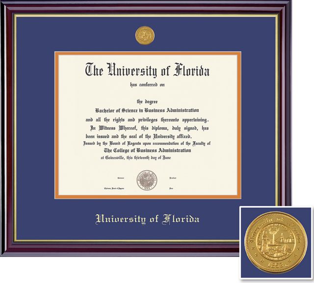 University of Florida Diploma Frames | Gators Picture Frames