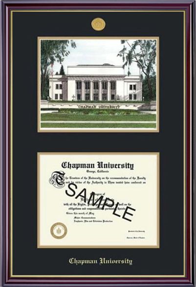 Chapman University Graduation Gifts, Diploma Frames and Decals