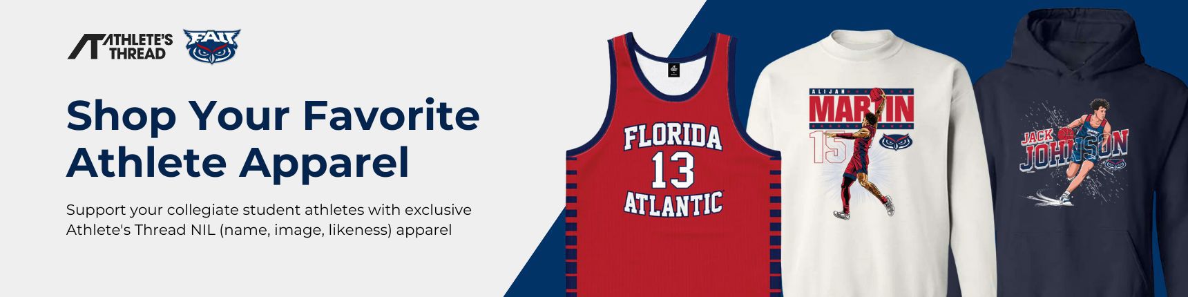 Official Florida Atlantic Athletic Store Apparel, Merchandise & Gifts