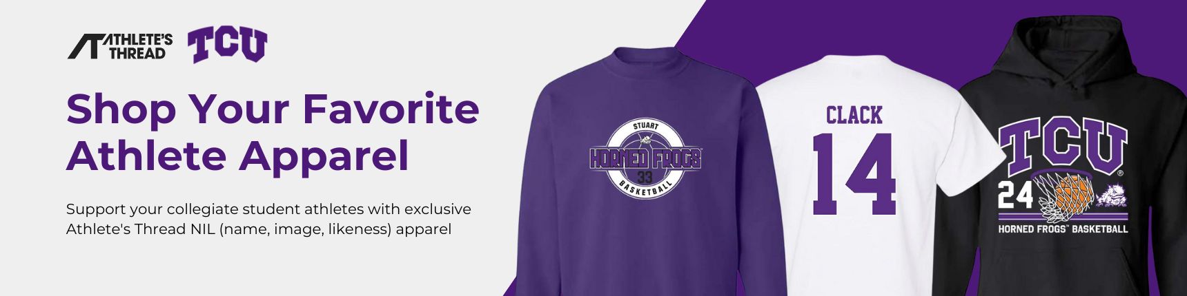 TCU Horned Frogs Athletics Shop - Fan Gear, Apparel & Gift