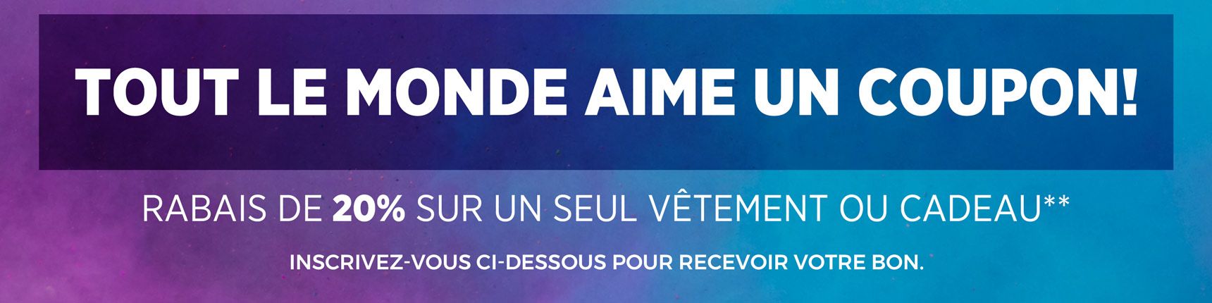 Email Sign Up Coupon Offers